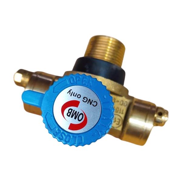OMB manual valve for CNG tank with W28.8 fitting | LPG-CNG Van Meenen